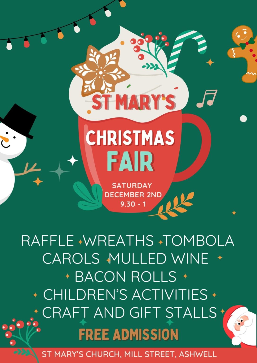 Christmas Fair – St Mary's Ashwell